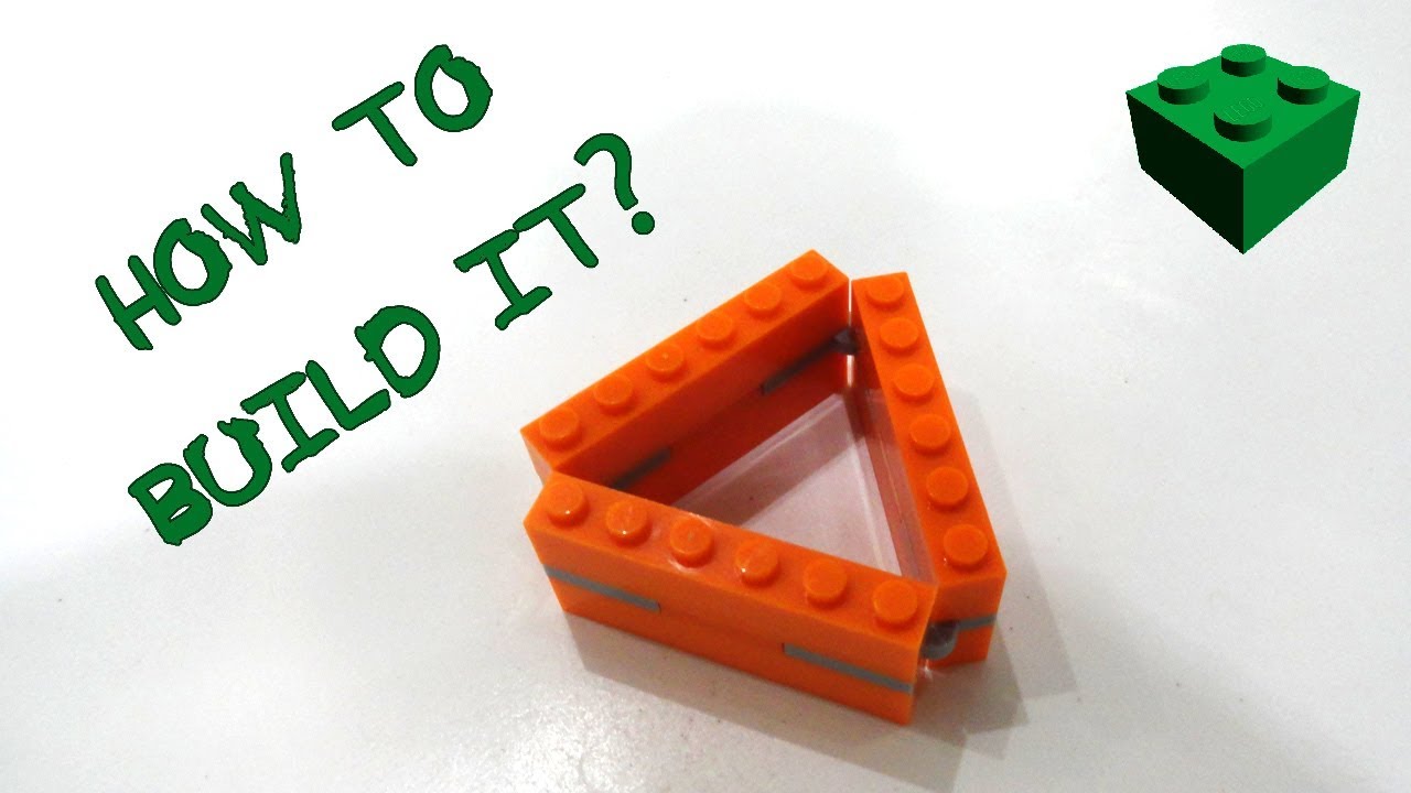 How to build a triangle from Lego - YouTube