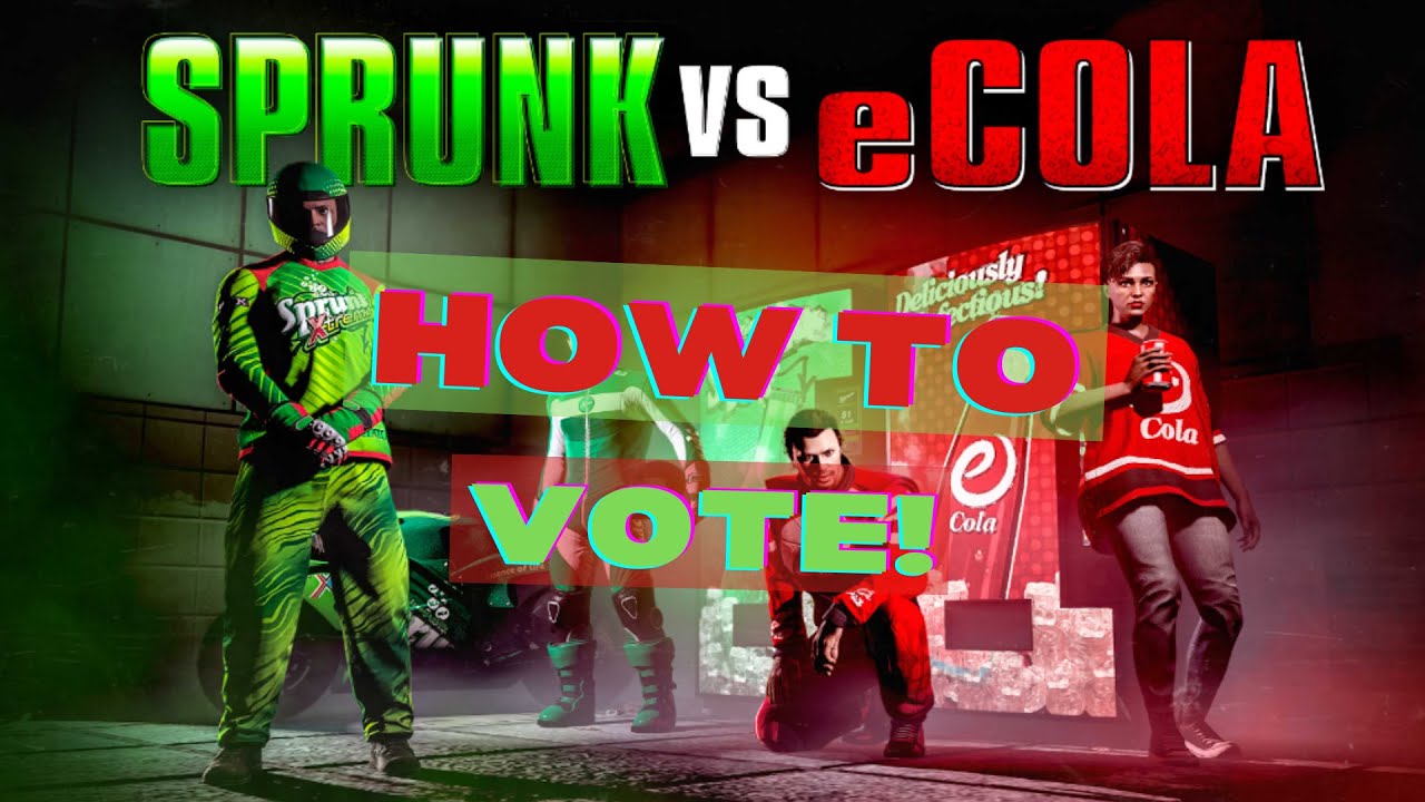 Full Guide! [Sprunk vs eCola Challenge ENDED!] How to vote your ...