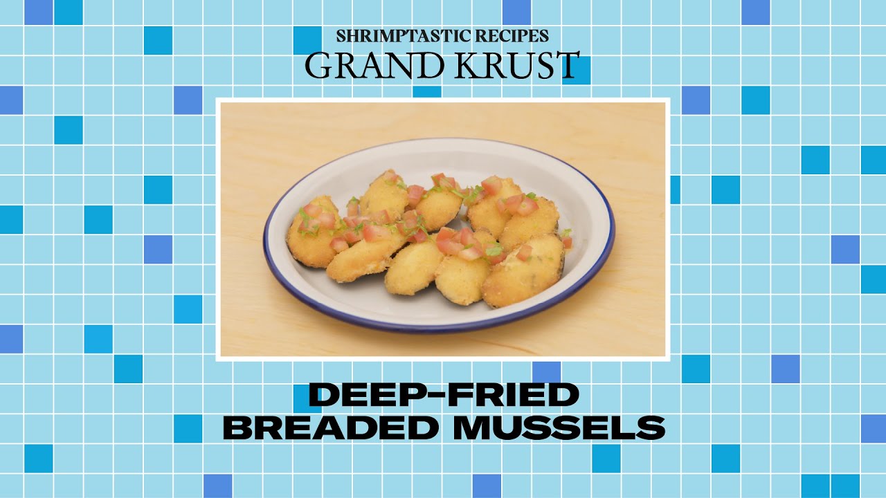 Deep-fried breaded mussels #SpecialClassicRecipes #GrandKrust - YouTube