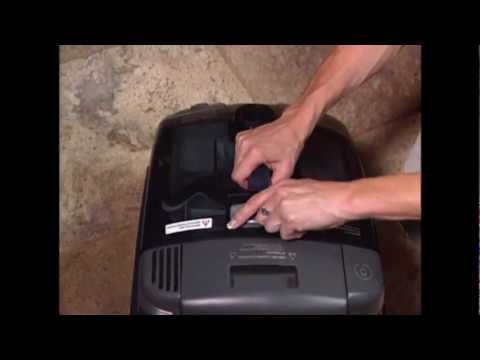 Cleaning the Rotho vacuum after shampooing and wet cleaning - YouTube