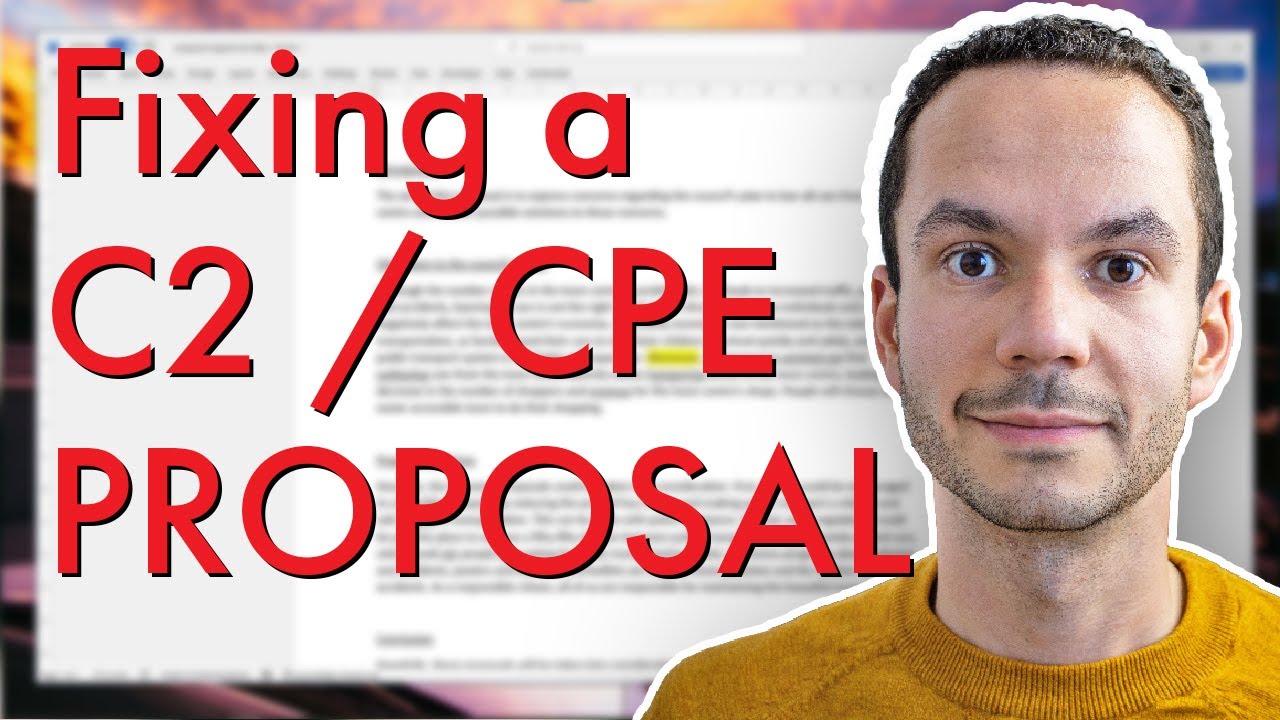 English teacher gives Cambridge English C2 Proficiency (CPE) writing ...