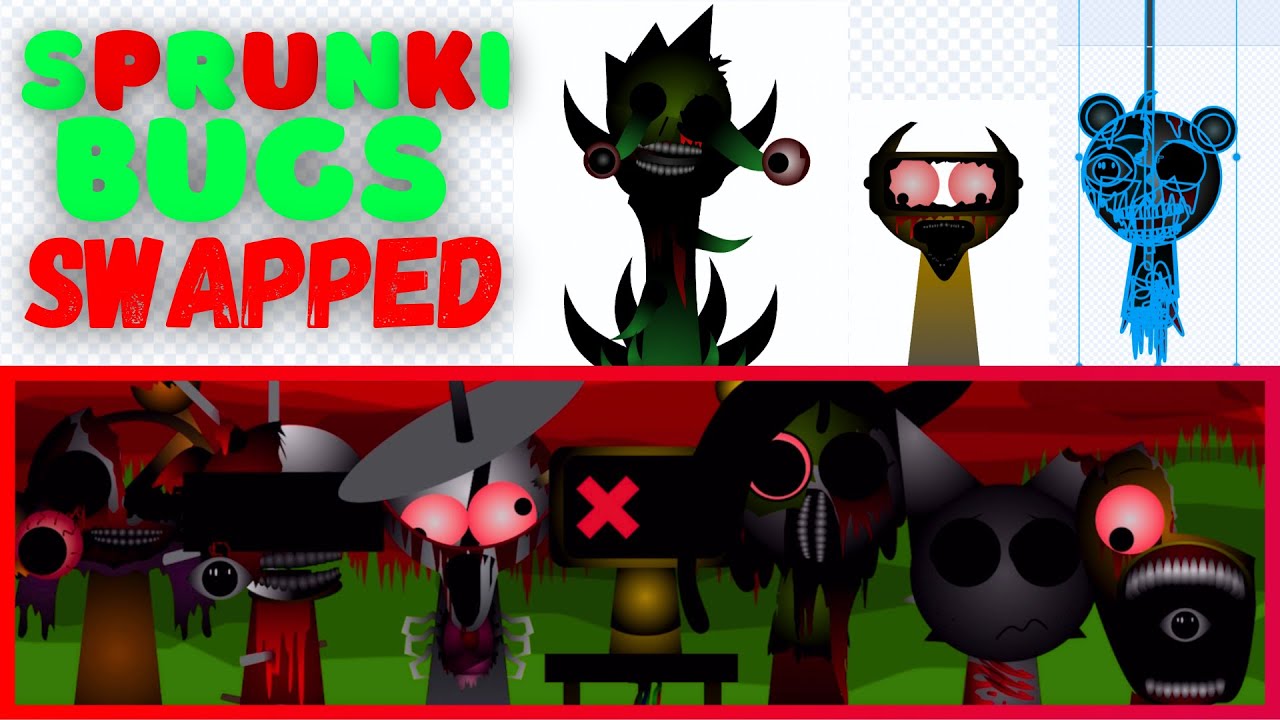 How to make a BUG? Tutorial Sprunki Swapped Phase 3 RM (Remastering ...