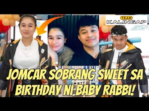 JomCar sobrang sweet at nakakakilig sa birthday ni Baby Rabbi! Jomar ...