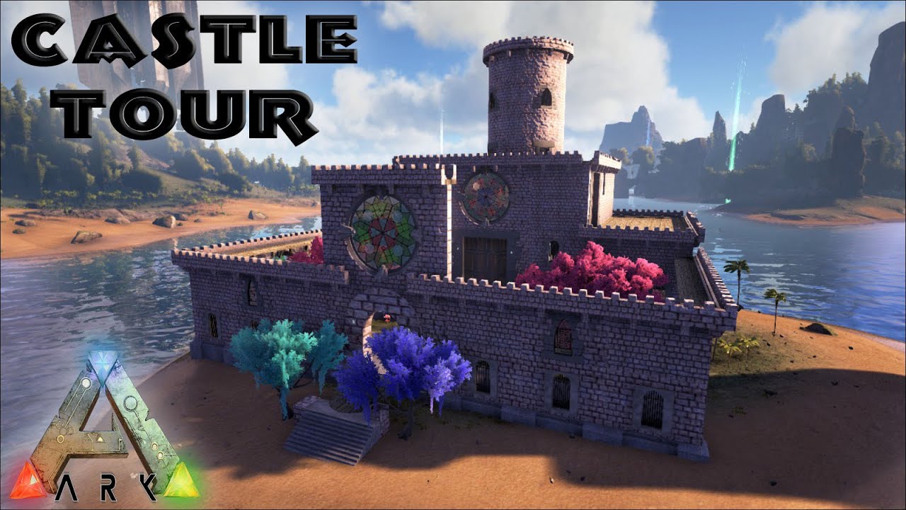 TOURING OUR CASTLE - ARK: Survival Evolved Modded (#1) - YouTube