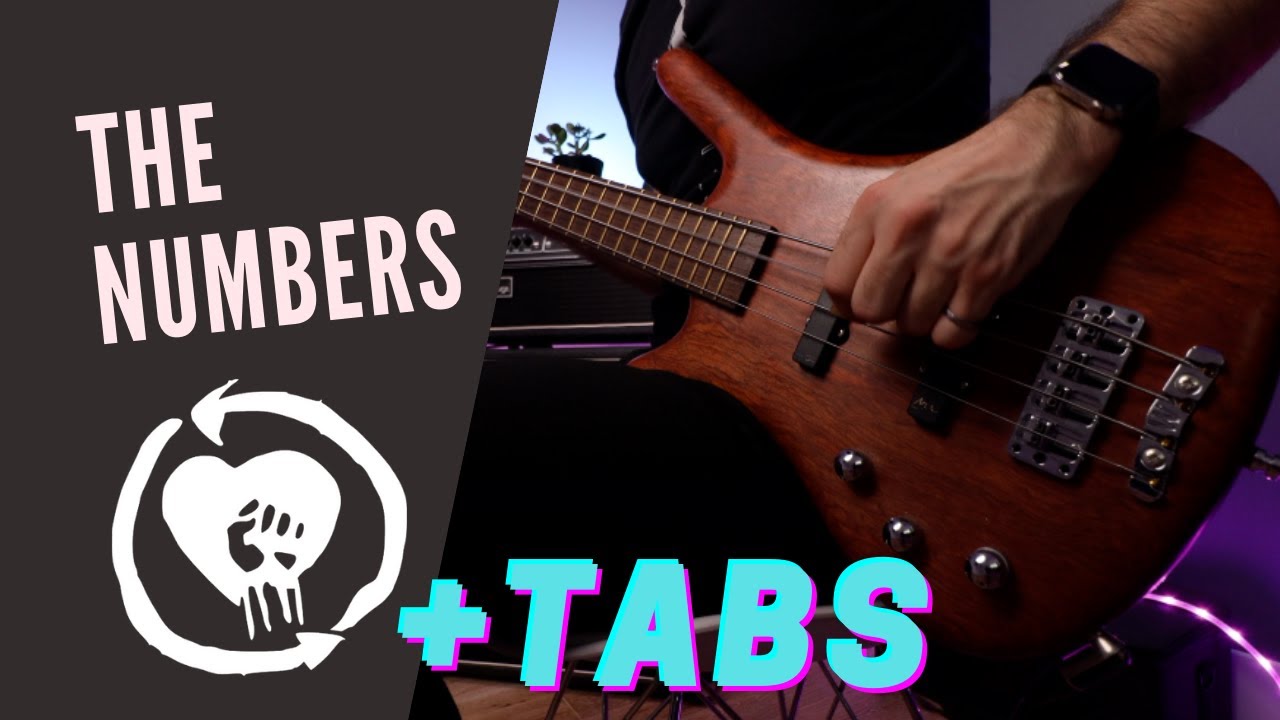 Rise Against - "The Numbers" (Bass Cover w/ Tabs On Screen) - YouTube