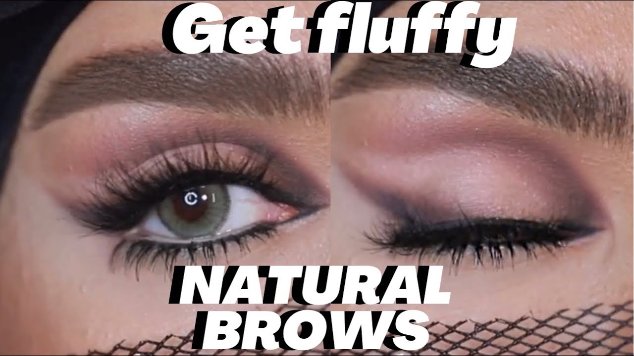 How to do fluffy model eyebrows tutorial for beginners | My Skin Studio ...