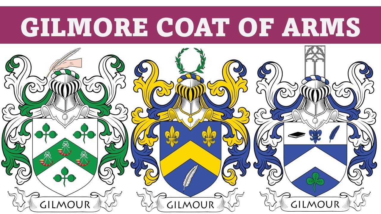 Gilmore Coat of Arms & Family Crest - Symbols, Bearers, History - YouTube