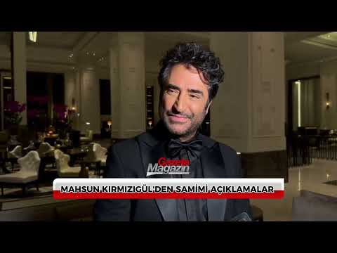 Mahsun Kırmızıgül'den samimi açıklamalar