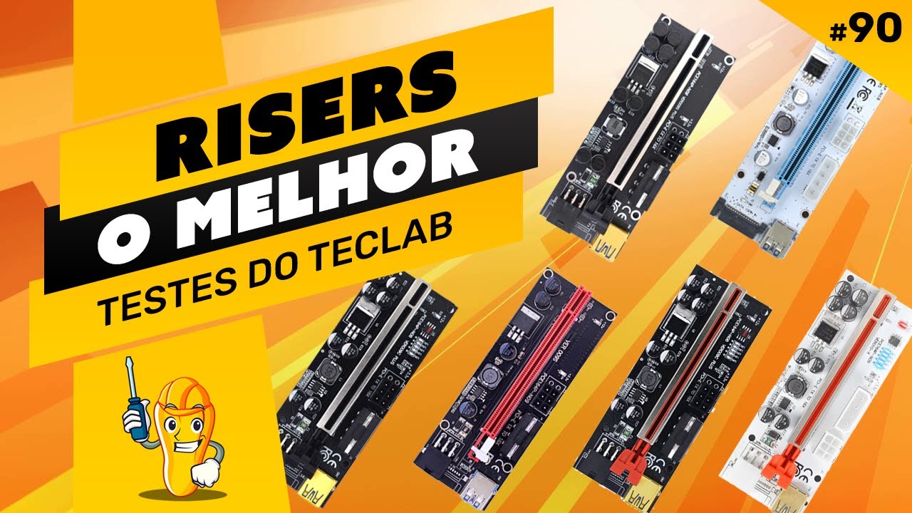 ⛏️💡 QUAL O MELHOR RISER PARA SUA RIG? TESTAMOS 6 MODELOS NO TECLAB E O ...