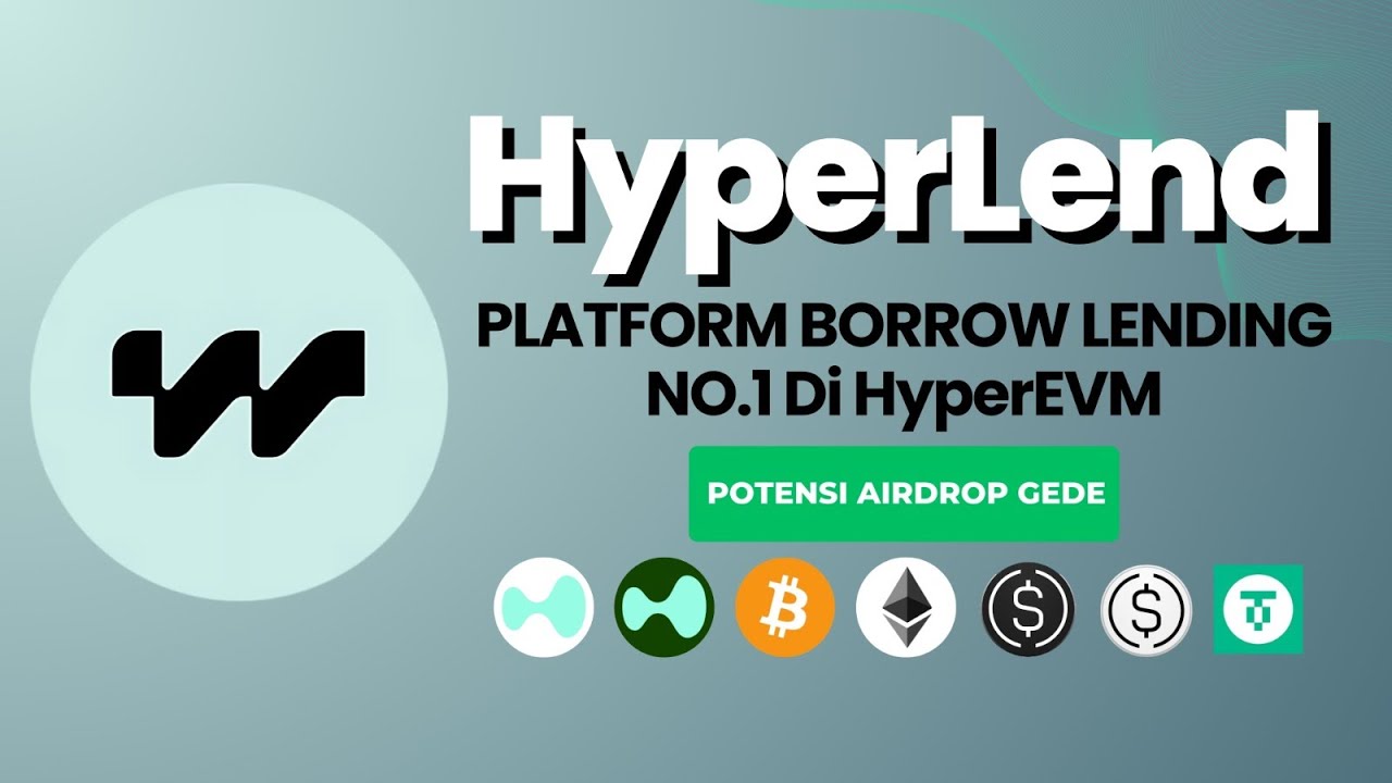 Hyperlend - Supply Aset = Dapet Modal! Strategi Farming Airdrop di ...