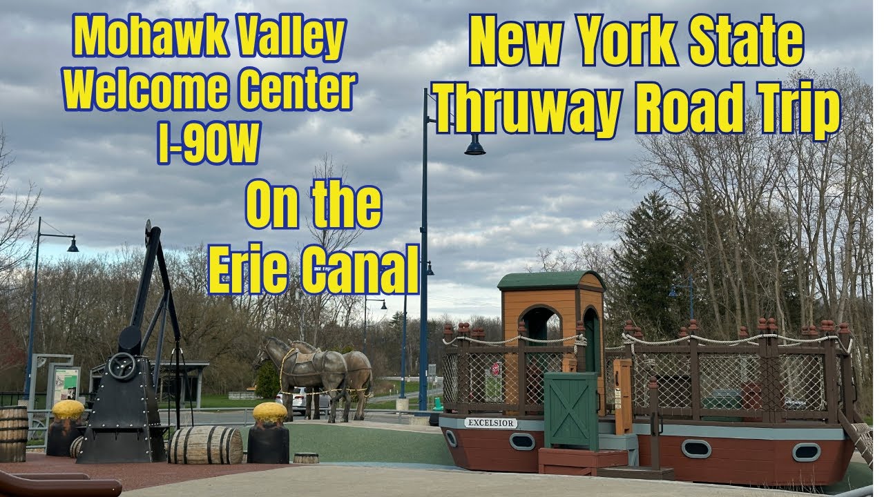New York State Thruway Road Trip: Renovated Mohawk Valley Rest Area ...
