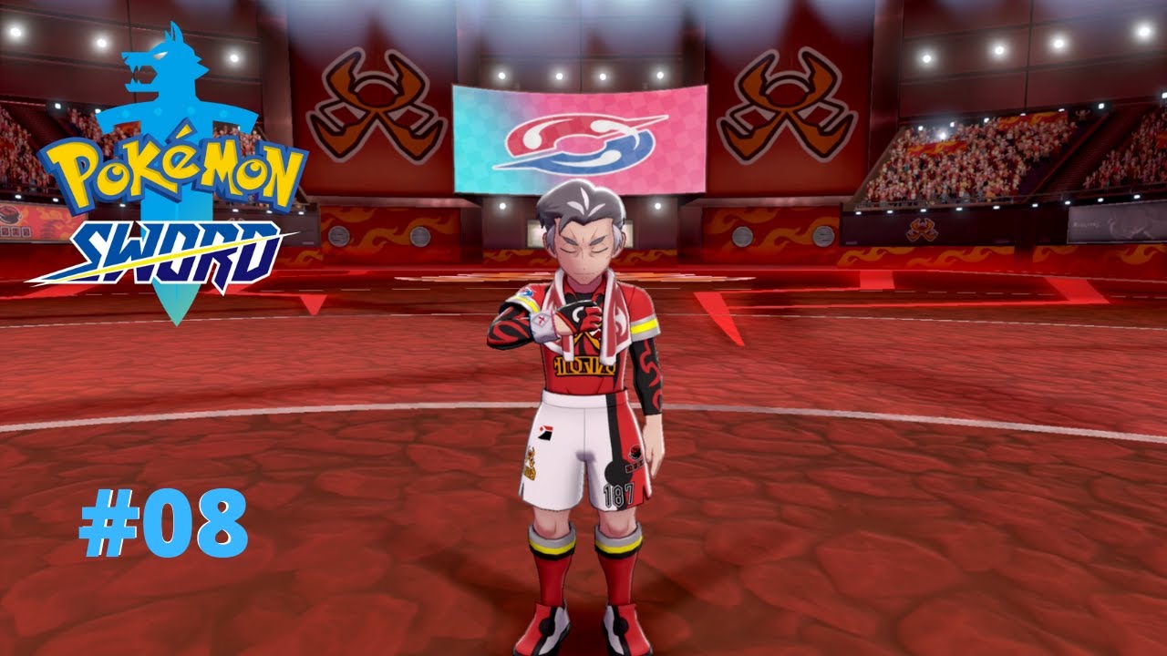 Pokemon Sword Walkthrough Part 8: The Fire Gym!! - YouTube