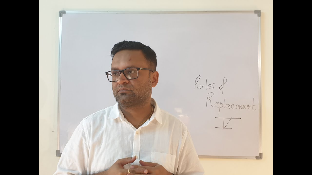 Rules Of Replacement 5 YouTube Rules Of Replacement 5 YouTube