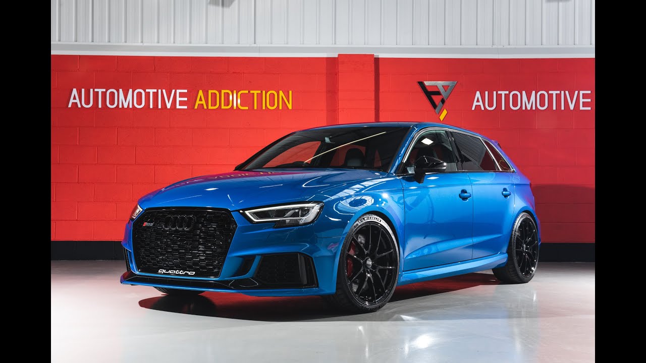 2017 Audi RS3 Sportback 2.5 T Ara Blue Crystal | APR Stage 1; 485PS For ...