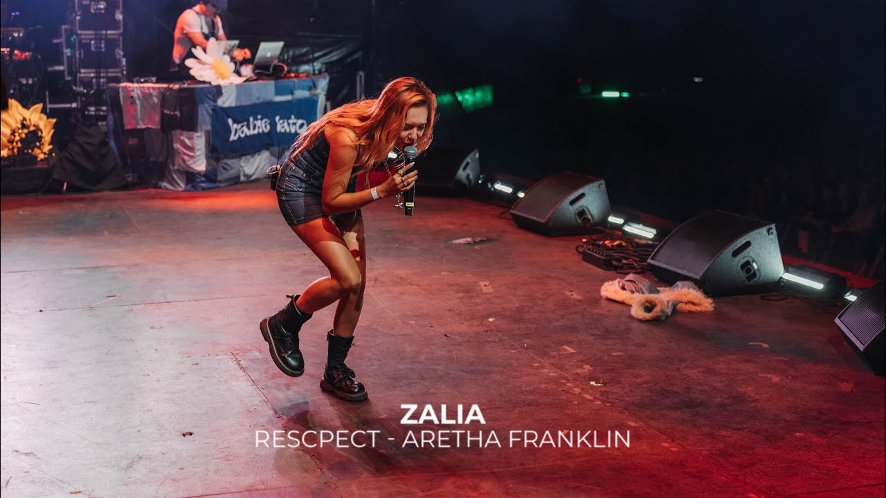 Zalia – Respect / Aretha Franklin live cover (Santander Letnie ...