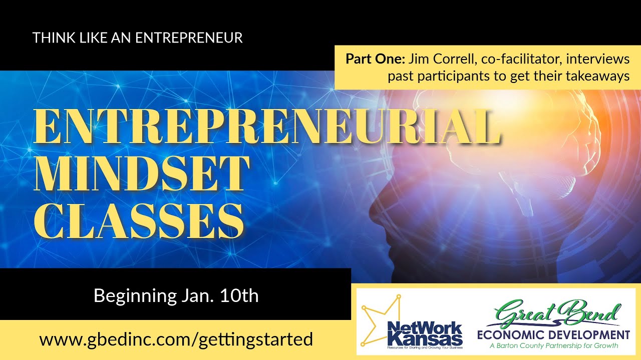 Jim Correll, Entrepreneurial Mindset co-facilitator, talks with past ...