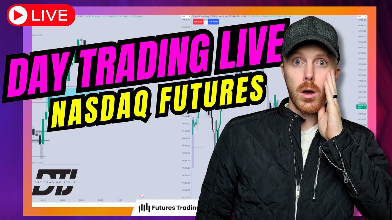 Day Trading Live! Friday Morning Session - Futures Trading Live with ...