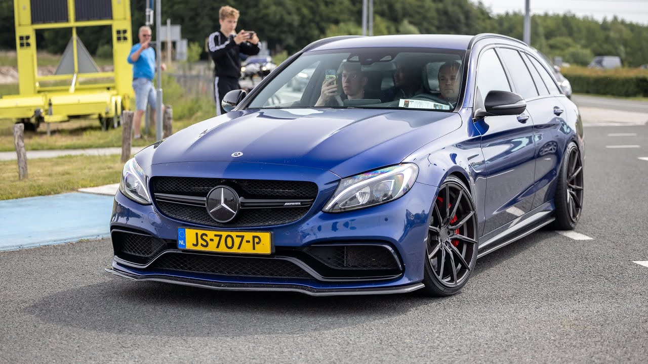 600HP Mercedes C63 S AMG Estate with Decat iPE Exhaust - LOUD ...
