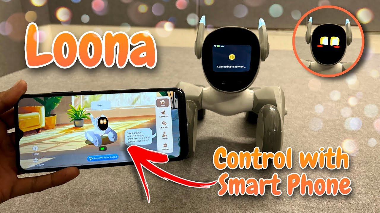 How to Set Up Your Loona PetBot | Control With Smart Phone - YouTube