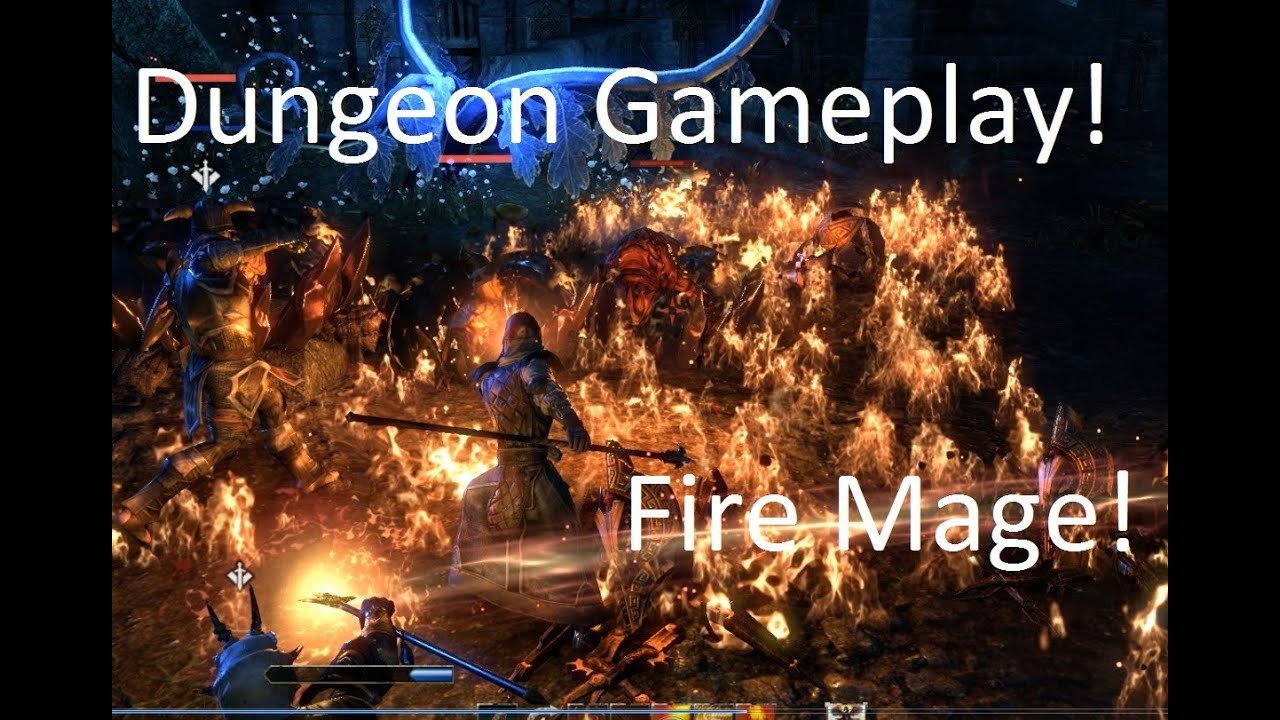 ESO: Darkshade Caverns - Fire Mage DK - YouTube