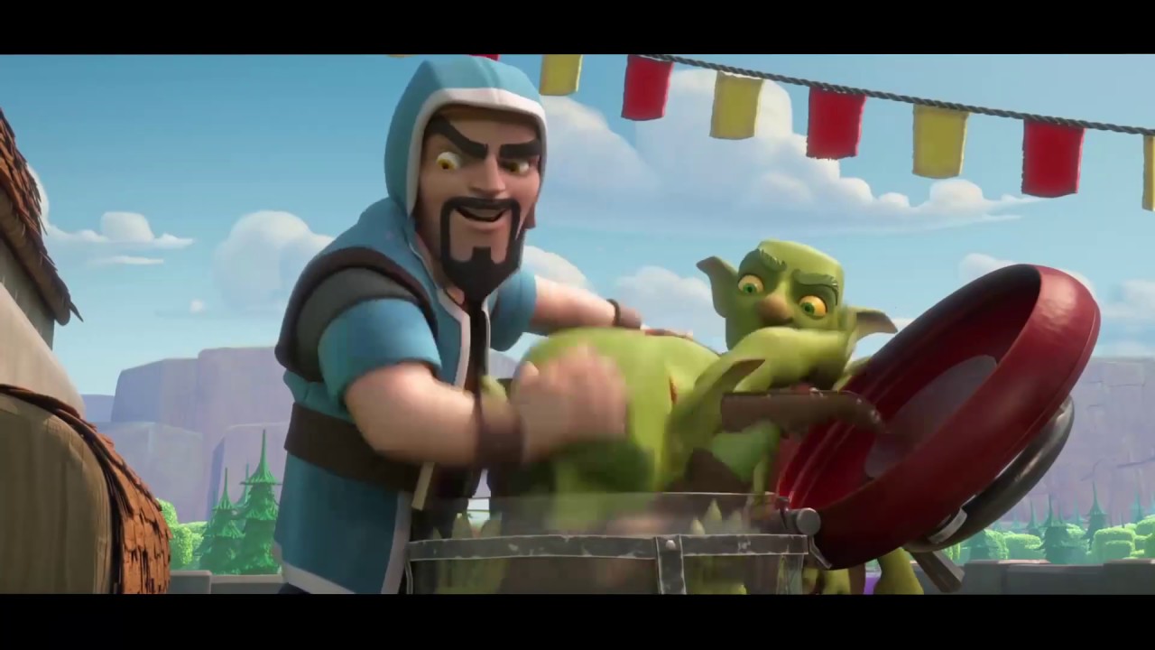 Clash of Clans Live Action + The tale of the goblin wizard clash of ...