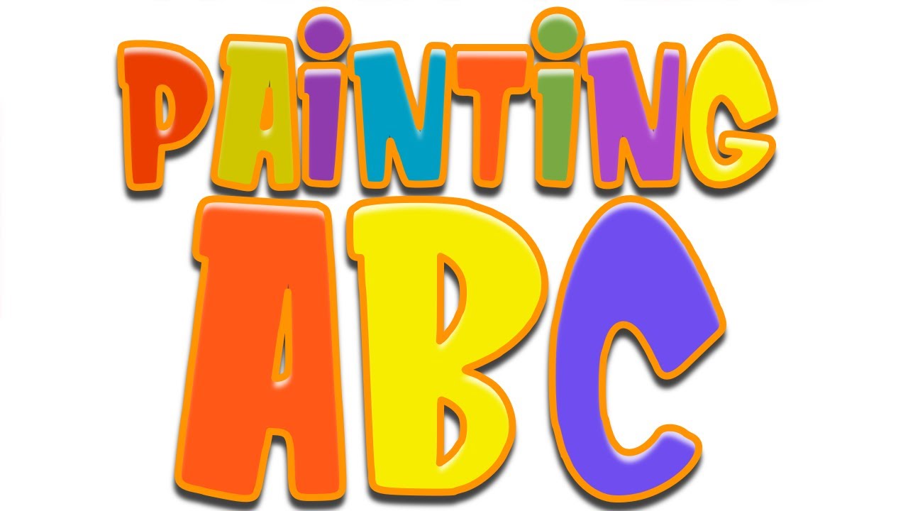 Painting Abc's / Pintando el Abecedario - Como pintar en blanco - YouTube