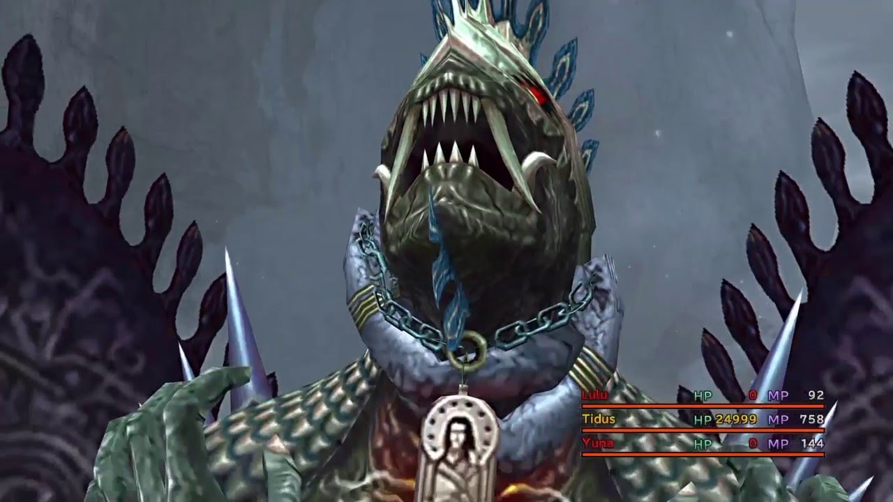 FINAL FANTASY X - Tidus Solo - Dark Anima [Boss #38] - YouTube
