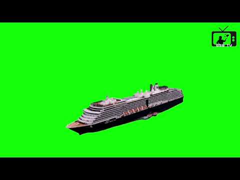 Cruise Ship Horn Green Screen I Green Screen World TV