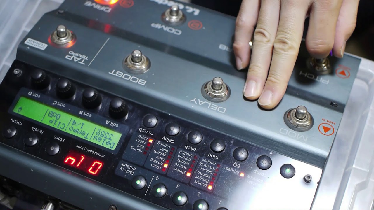 TC ELECTRONIC nova system drive - YouTube