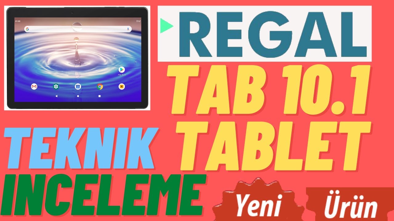 REGAL TAB 10.1 TABLET TEKNİK İNCELEME | REGAL TABLET - YouTube