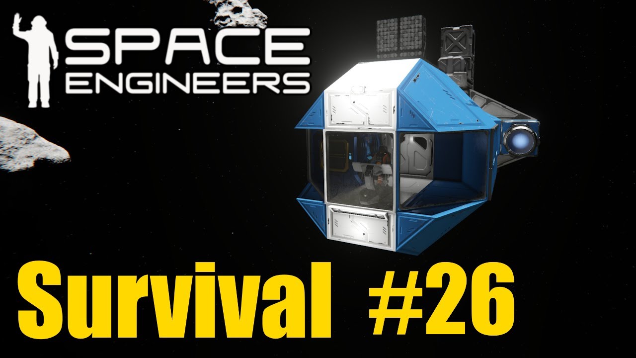 Attacking The Frontier Outpost | Space Engineers Survival 26 - YouTube