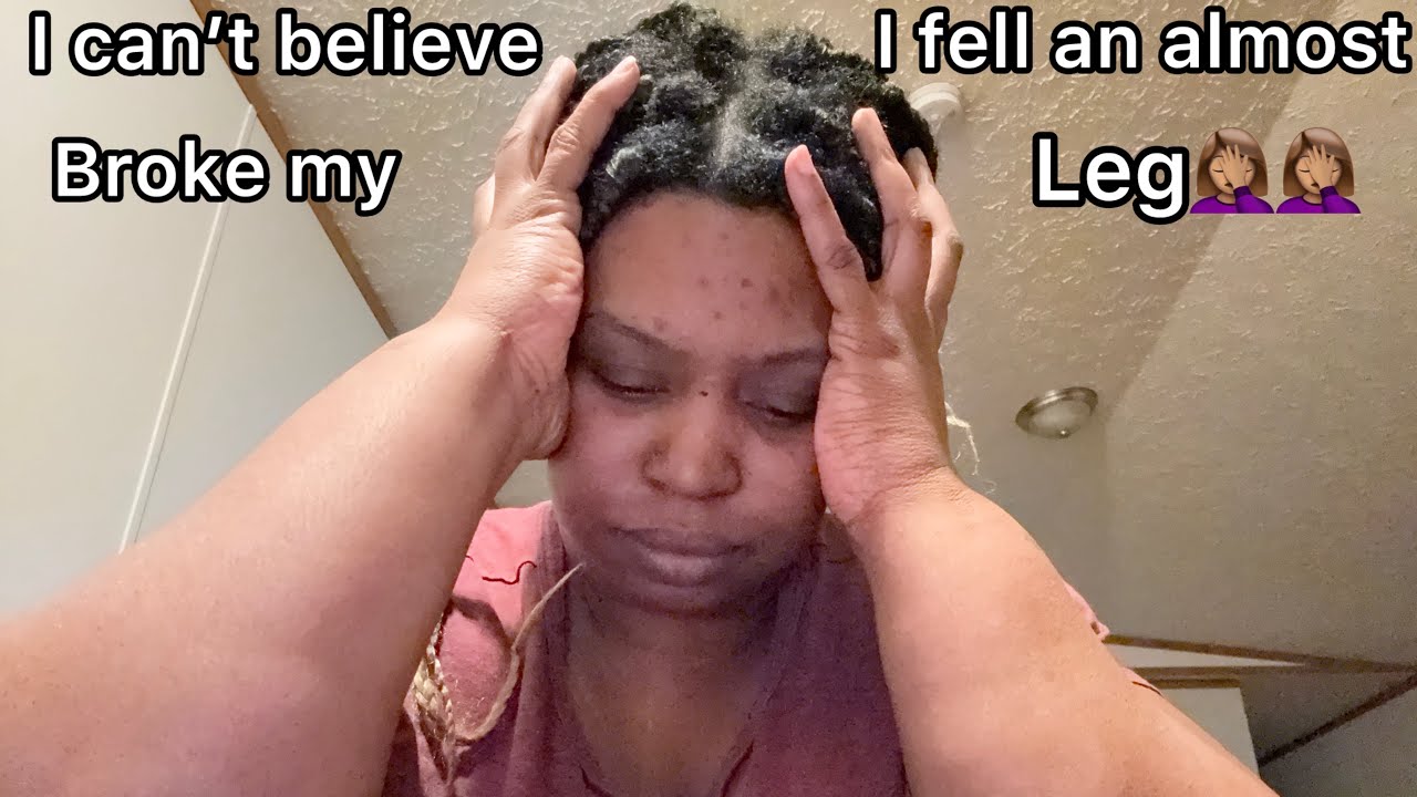 I fell an I almost broke my leg 🤦🏽‍♀️ watch til the end 😂 - YouTube