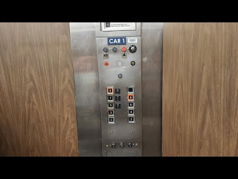 INCREDIBLE VINTAGE Otis TOUCH SENSITIVE VIP-260 Traction Elevators in ...