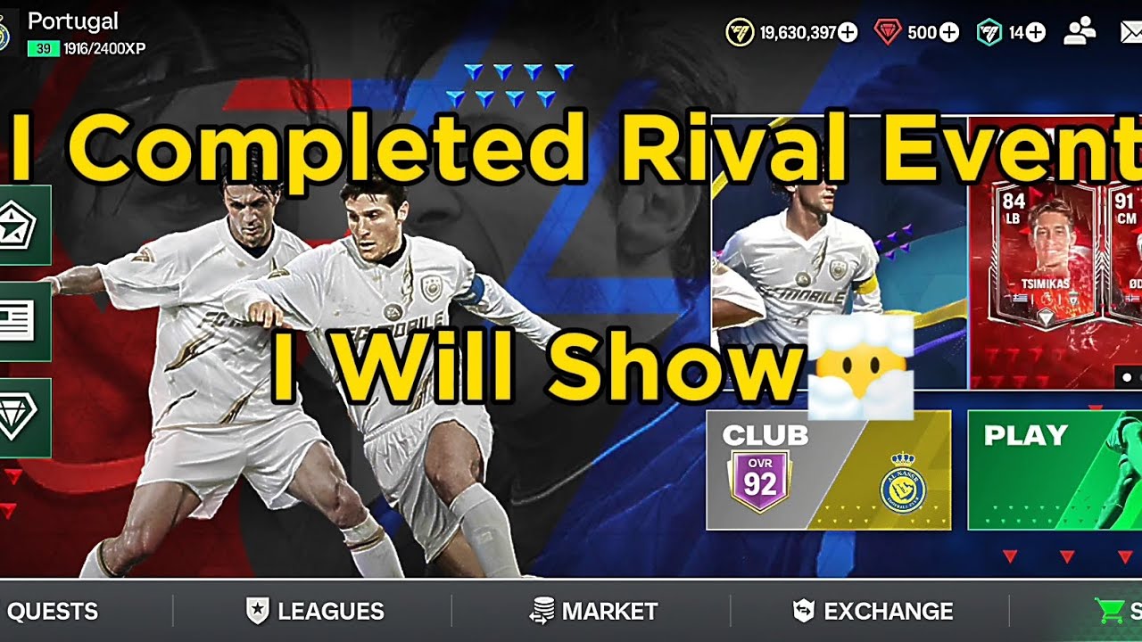 Full Completed/Rivals/In FC Mobile #fcmobile #comment #like # ...