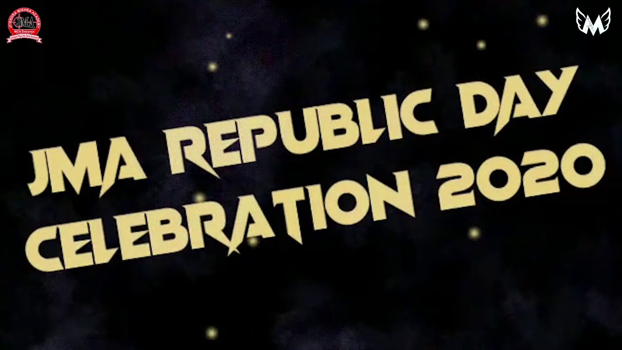 JMA Republic Day Celebration 2020 | JITENDRA MISHRA ACADEMY - YouTube