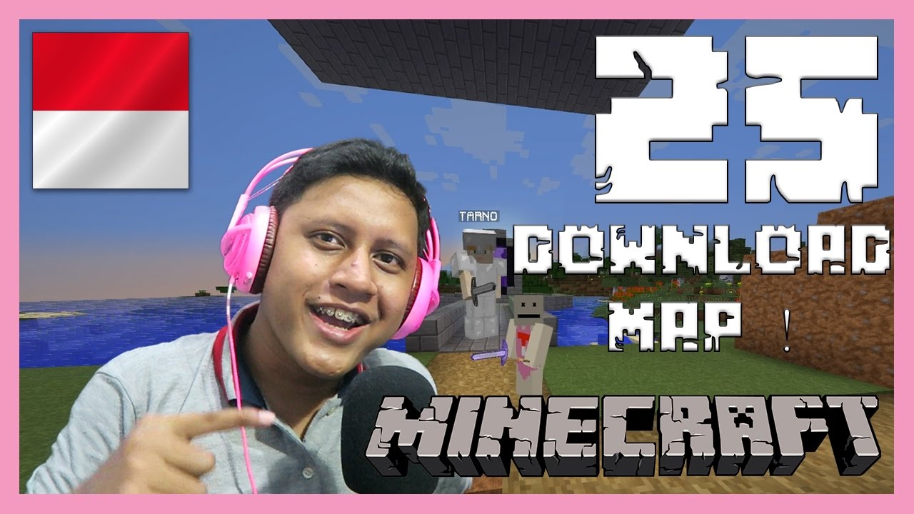 BAGI BAGI MAP ! [ LINK DI DESKRIPSI ] - MINECRAFT SURVIVAL #25 - YouTube