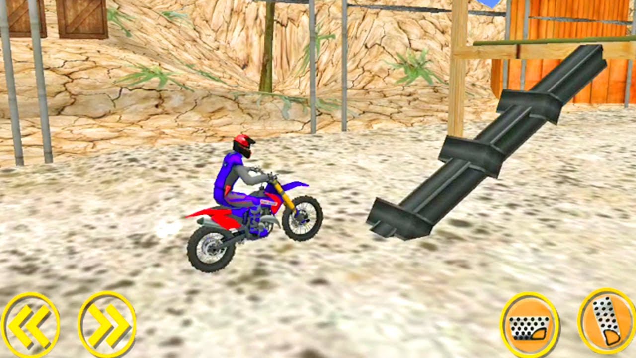 Dirt Motorcycle Bike Balance Ride Stunt | Bike Racing Game | Bike 3D ...