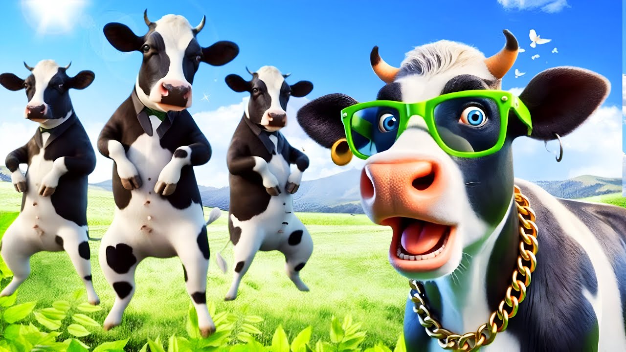 FUNNY COW DANCE - 118 | COW DANCE & COW VIDEO| DANCING COW - YouTube