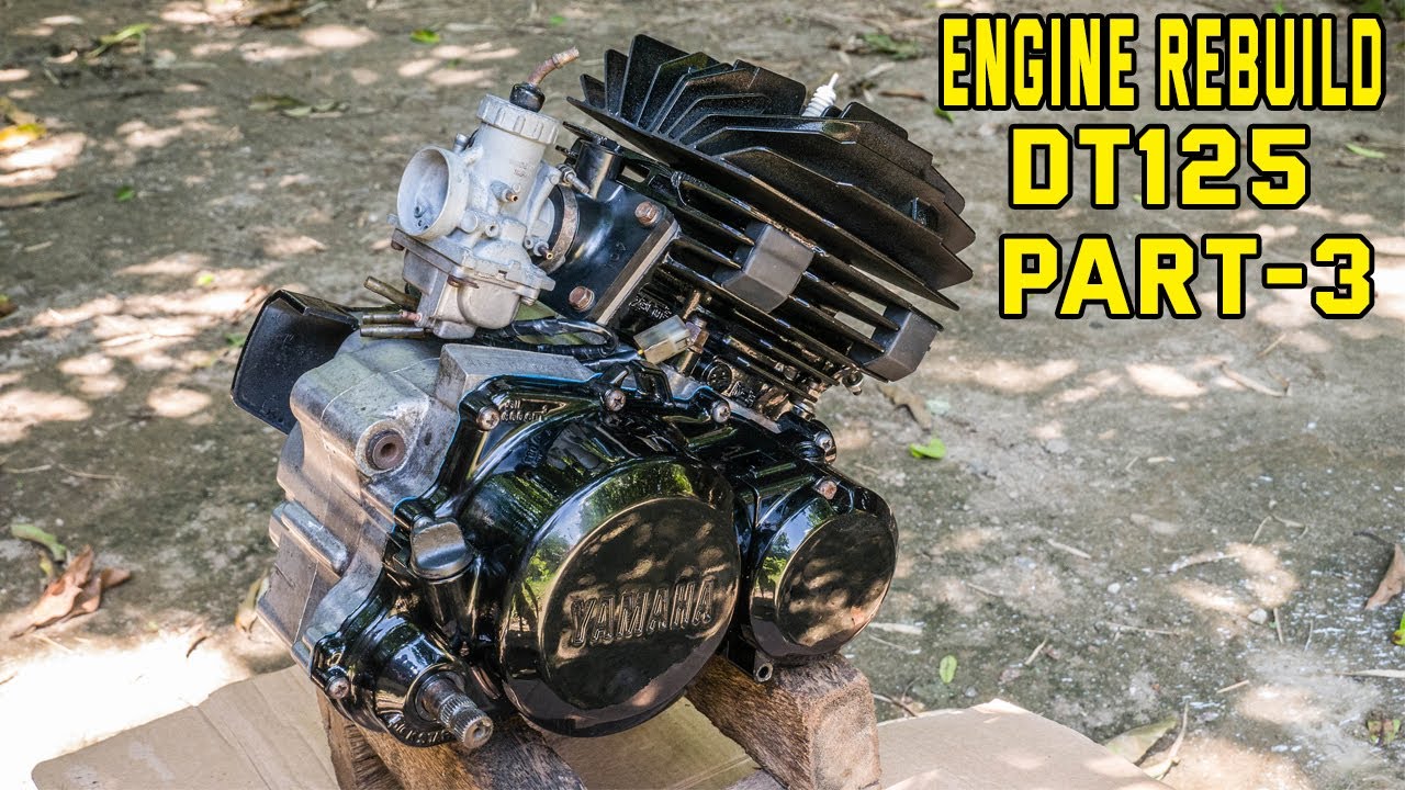 Yamaha Dt125 Restoration Part 3 - YouTube