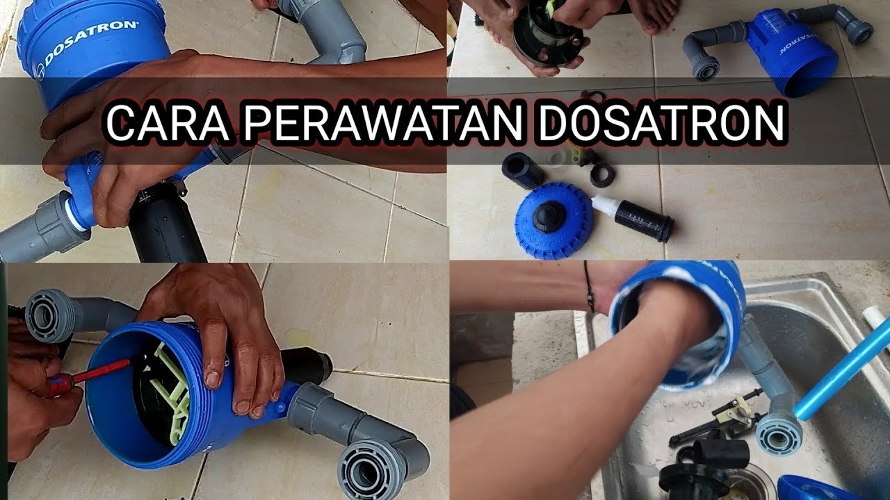PERAWATAN RUTIN DOSATRON || SERVIS DOSATRON - YouTube