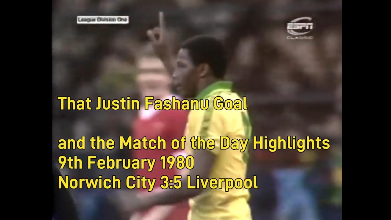 That Justin Fashanu Goal - plus the Match of the Day Highlights - YouTube
