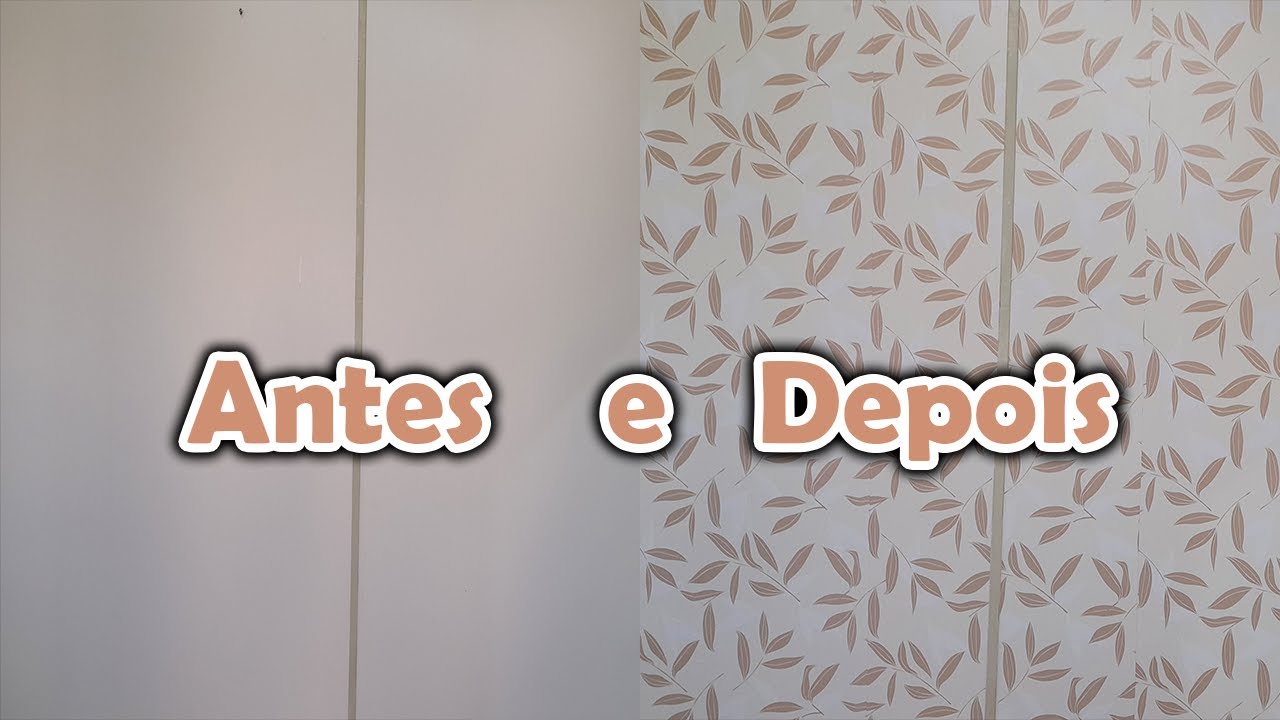 COMO APLICAR PAPEL CONTACT NA PAREDE - YouTube