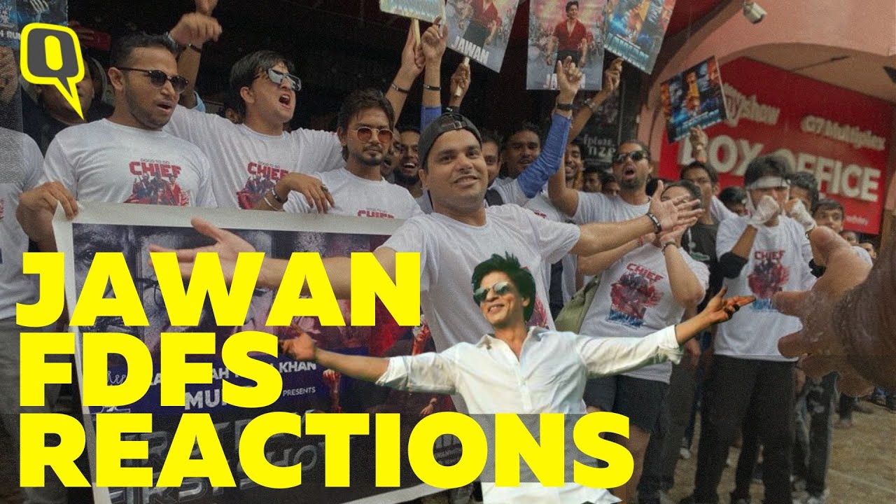 Jawan First Day First Show: Fans Shower Love on Shah Rukh Khan Film ...
