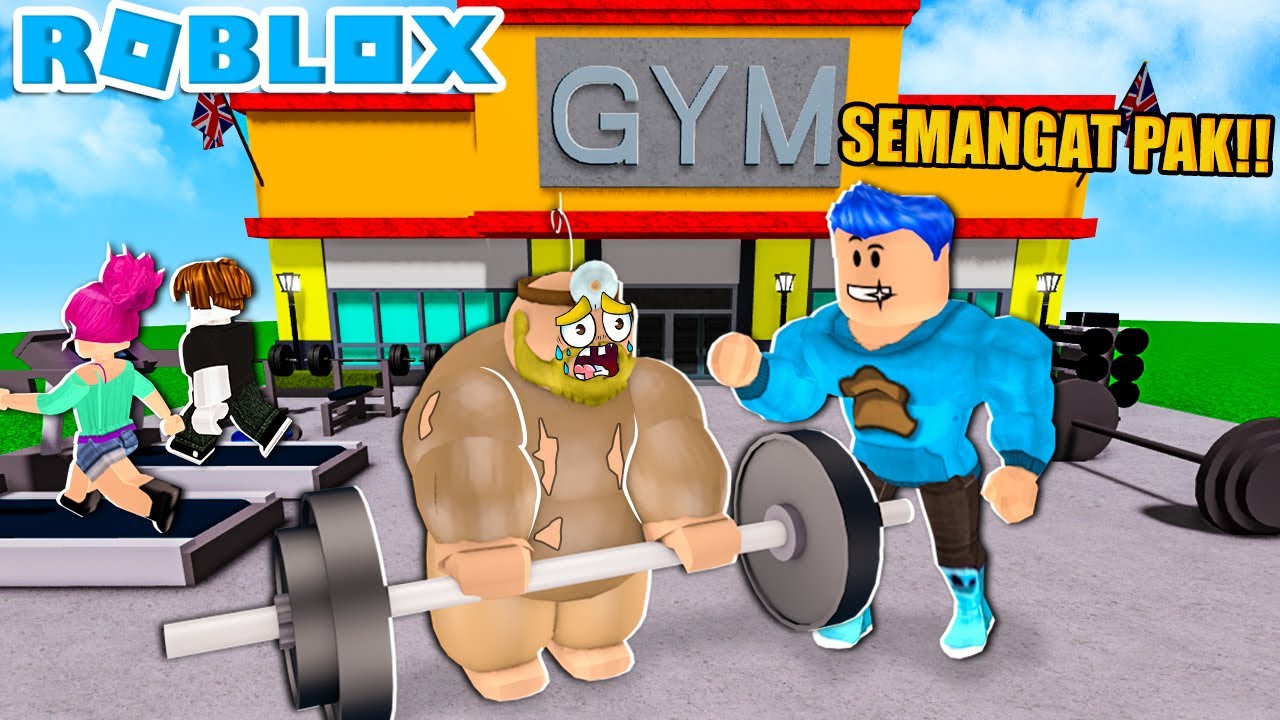 DEMI PAK UNAT KURUS PANDU GAMING BUAT TEMPAT GYM TERBESAR DI ROBLOX ...