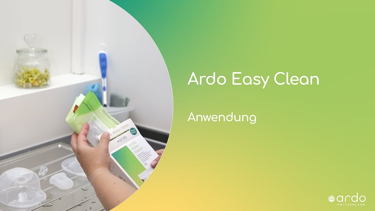Ardo Easy Clean Mikrowellenbeutel - Anwendung - YouTube