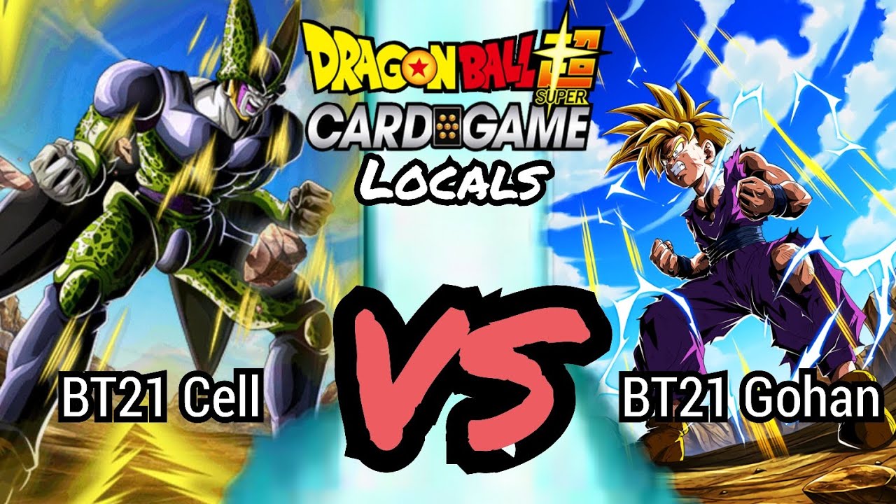 SET 21 is HERE: Cell VS Gohan: Dragon Ball Super Card Game - YouTube