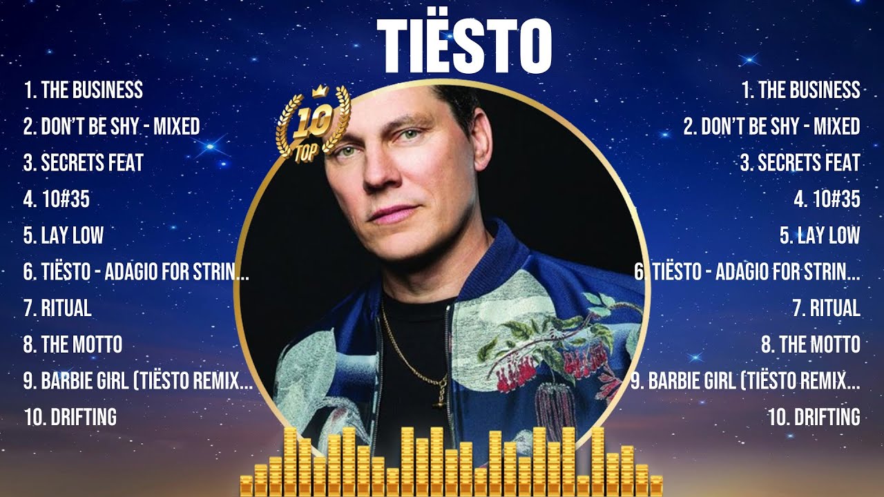 Tiësto Greatest Hits Full Album ️ Full Album ️ Top 10 Hits of All Time ...