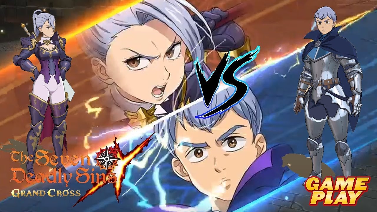 Jericho Vs Gustaf - Combate 1 Vs 1 [7DS Grand Cross] - YouTube