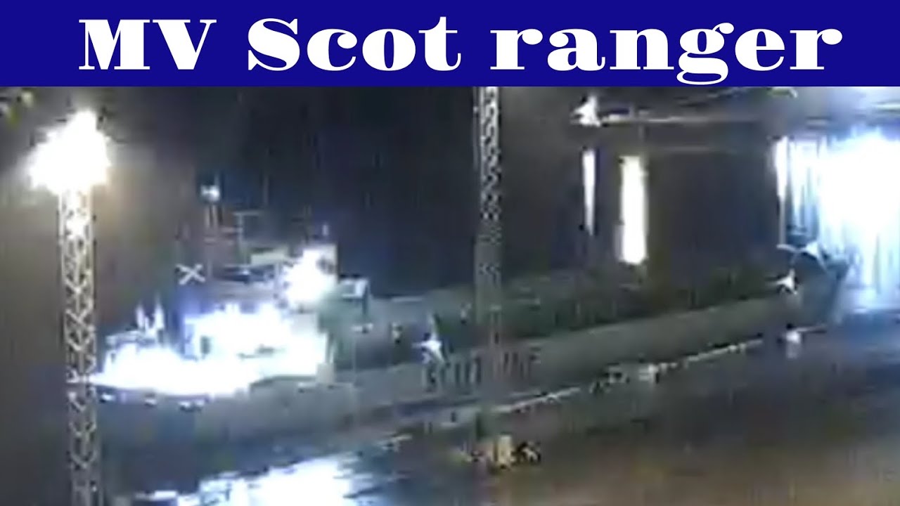 MV Scot ranger leaving Paldiski - YouTube