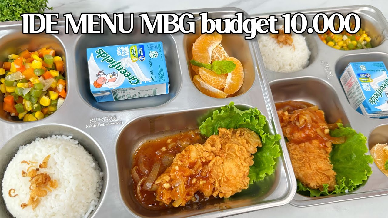 IDE MENU MBG BUDGET 10.000 | LENGKAP SEHAT NIKMAT LEZAT 🤤 - YouTube